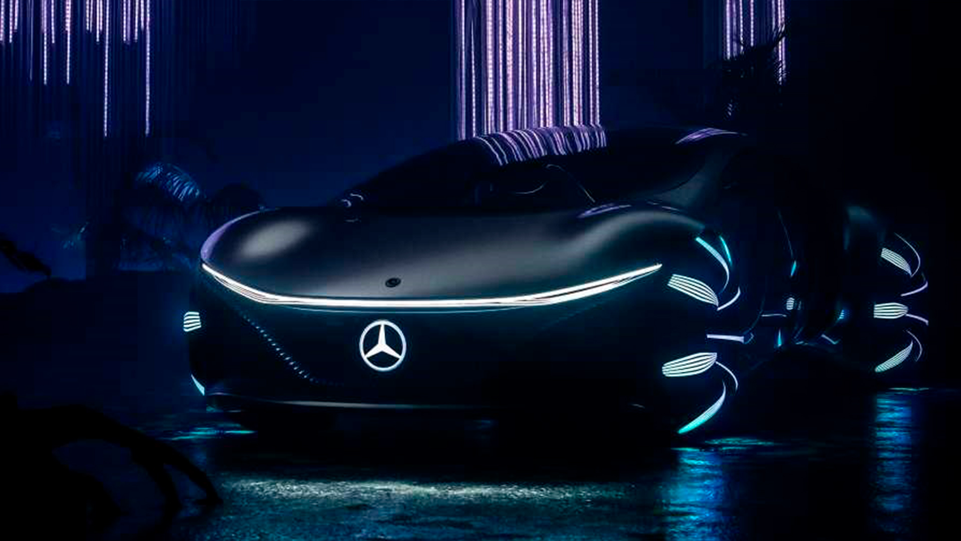 Mercedes Benz refleja en un auto el mundo de Avatar – PuroDiseño
